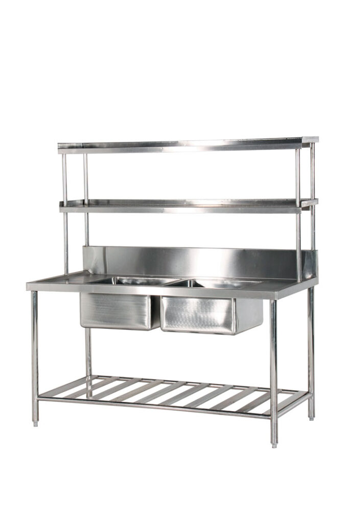 Stainless Steel Sink Table | Commercial Kitchen Sink in Malaysia